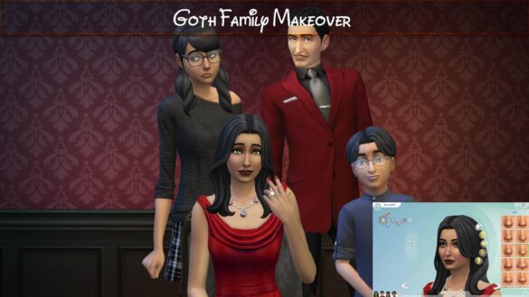 Sims 4 Goth Family Update - Sims Love