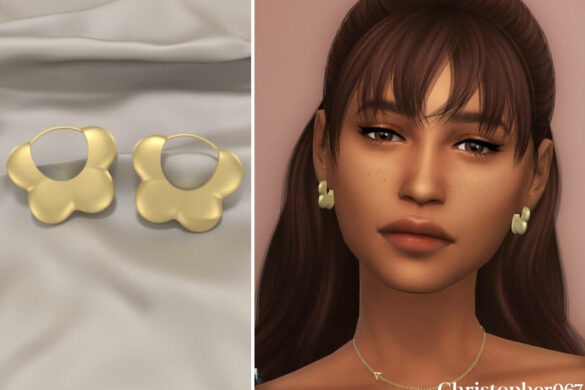 Double braid hairstyle SARAH by S-CLUB - Sims Love