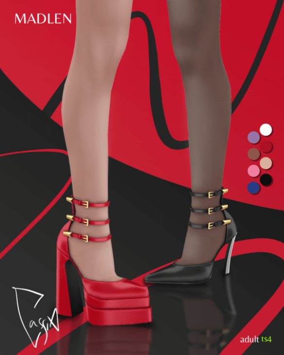Cassia Pumps - Sims Love