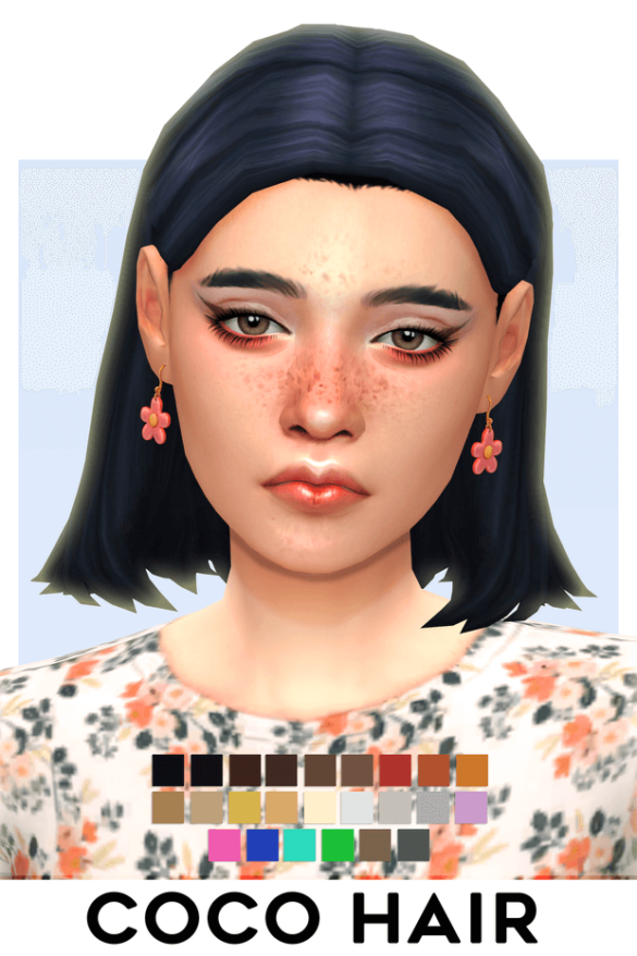 COCO HAIR BY IMVIKAI - Sims Love