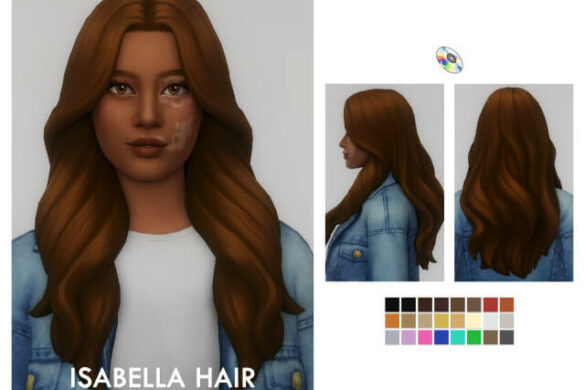 Isabella Hair - Sims Love