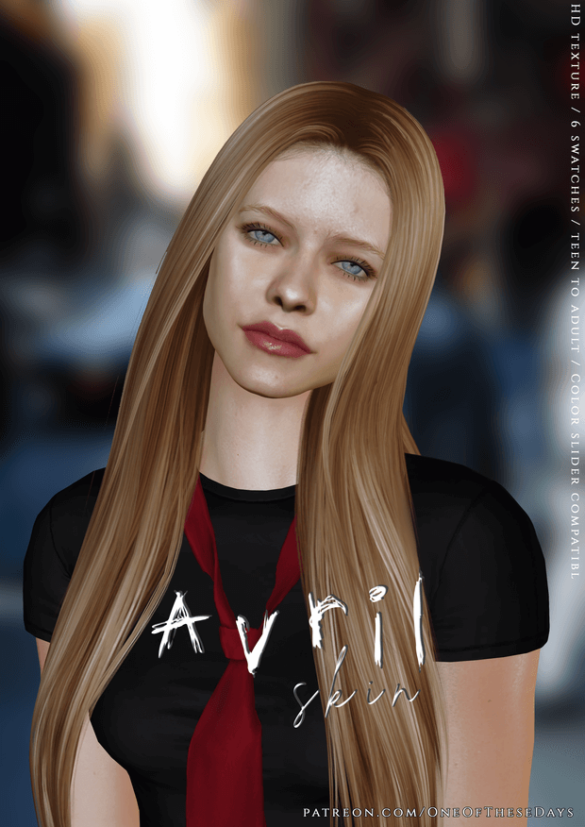 Avril SKIN + EYESHADOW - Sims Love