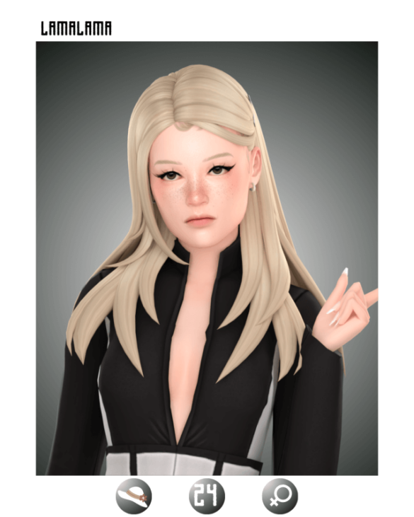 Hair Goldie - Sims Love