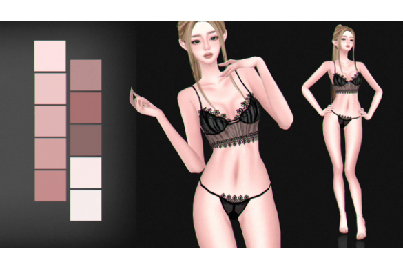 Thoughtless set - Sims Love