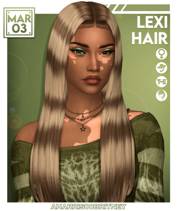 Lexi Hair - Sims Love