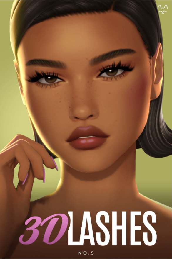 3d lashes no5 - Sims Love