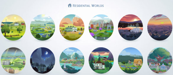 ABC worlds - Sims Love