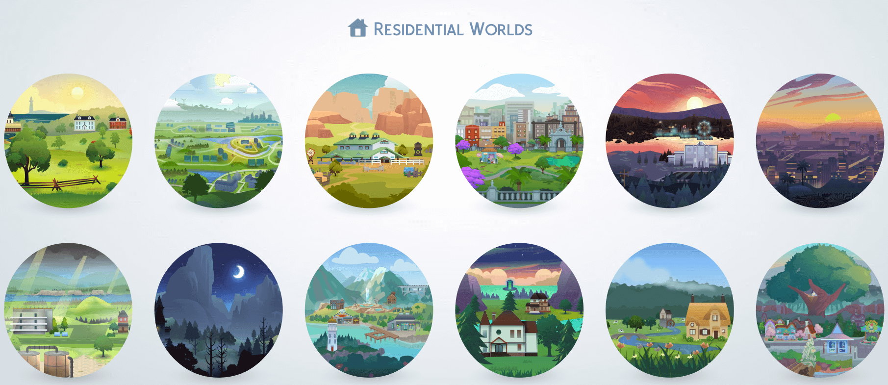 ABC worlds - Sims Love